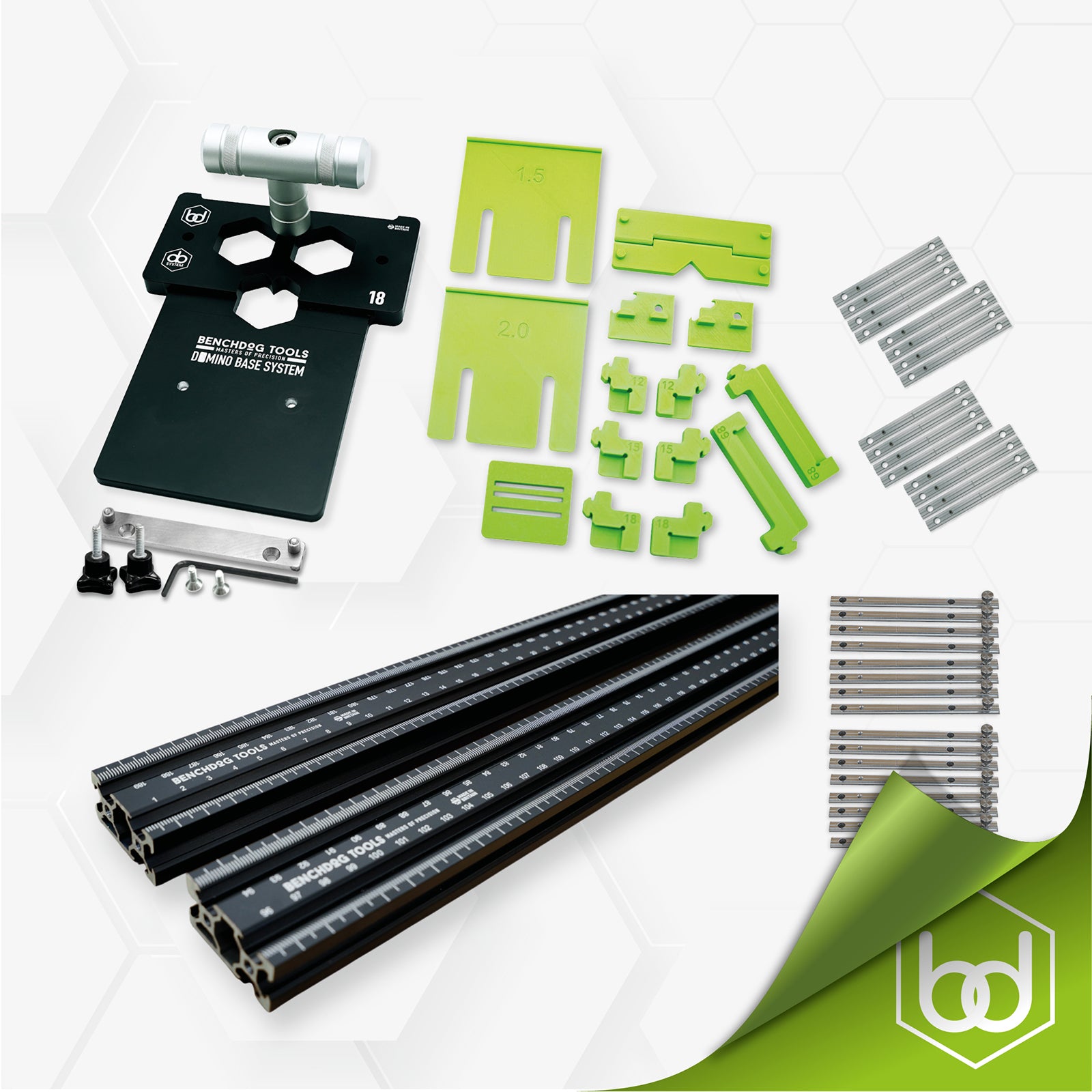 Domino Base System for Festool DF500 - No Base - 1900mm – Benchdog Tools