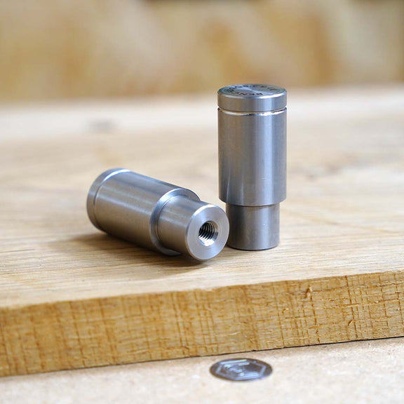 Benchdogs Set - 2 x 40mm + 4 x 12mm Dogs (Stainless Steel) – Benchdog Tools