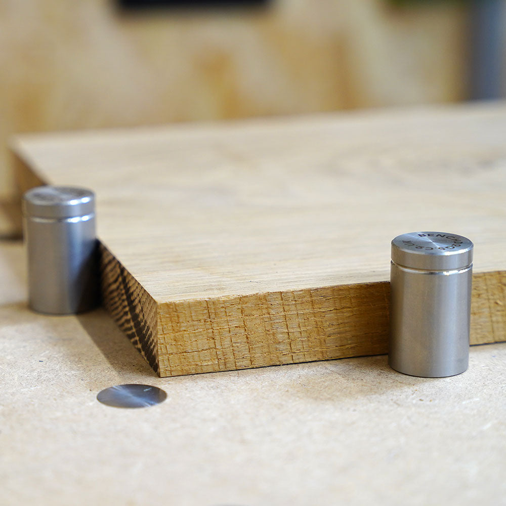 Benchdogs Set - 2 x 40mm + 4 x 12mm Dogs (Stainless Steel) – Benchdog Tools