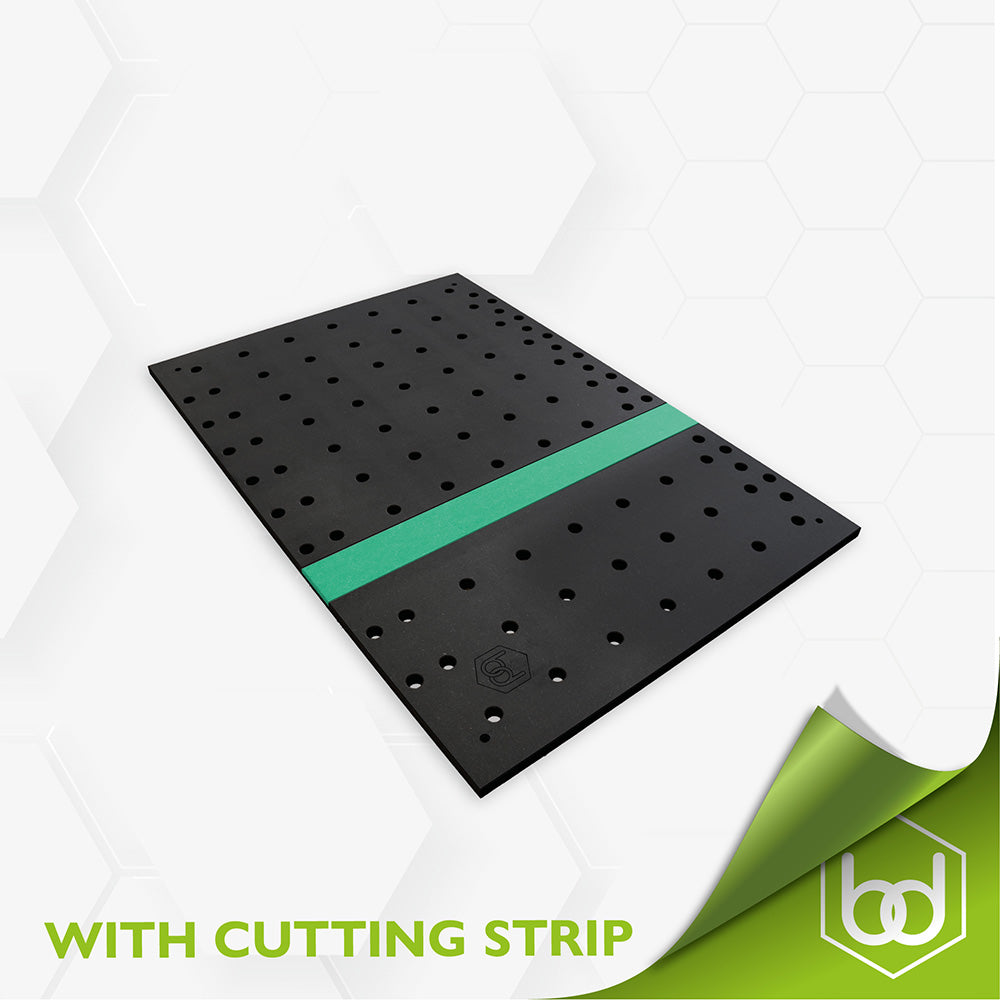 Benchdog Tools Precision MFT 3 Top With Cutting Strip - Black Fibralux