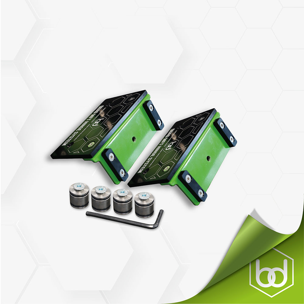 Quad MFT Hinge System Top Plates With Quad Dogs – Benchdog Tools