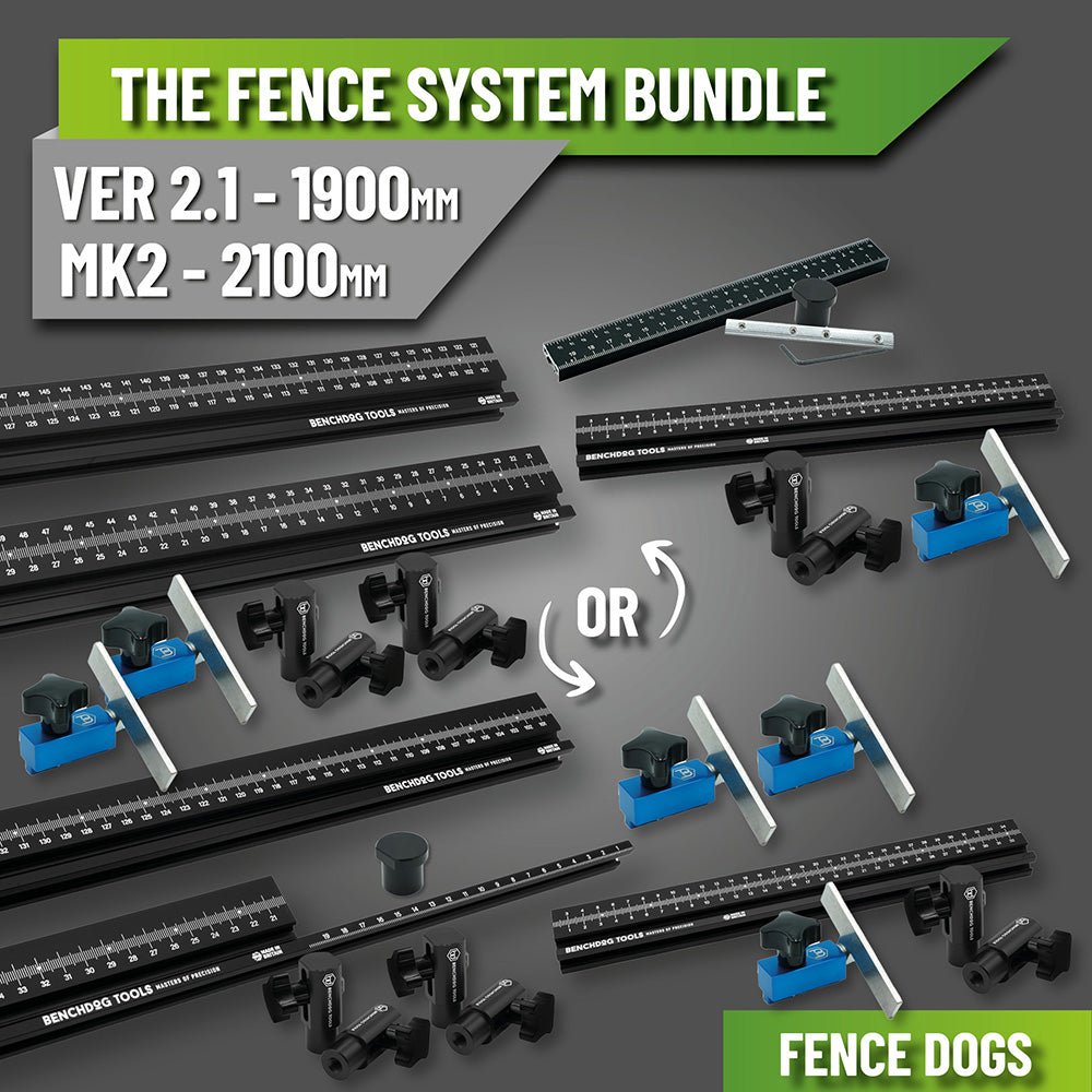 The Fence System Bundle (2100mm MK2 or 1900mm Ver 2.1) - With Fence Do ...