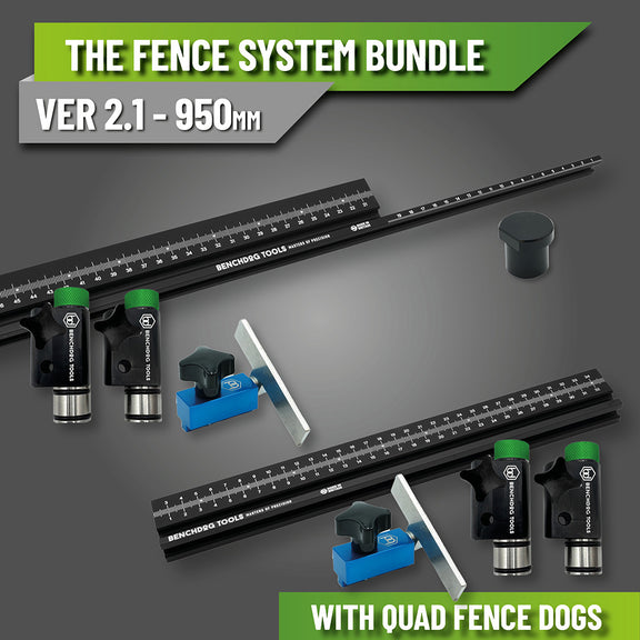 The Fence System Bundle - 1150mm MK2 or 950mm Ver 2.1) - With MK2 Quad ...