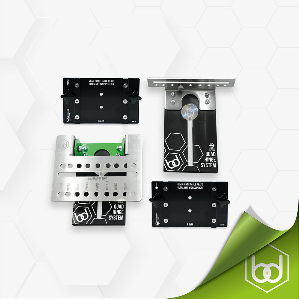 Quad MFT Hinge System With Side Plate – Benchdog Tools