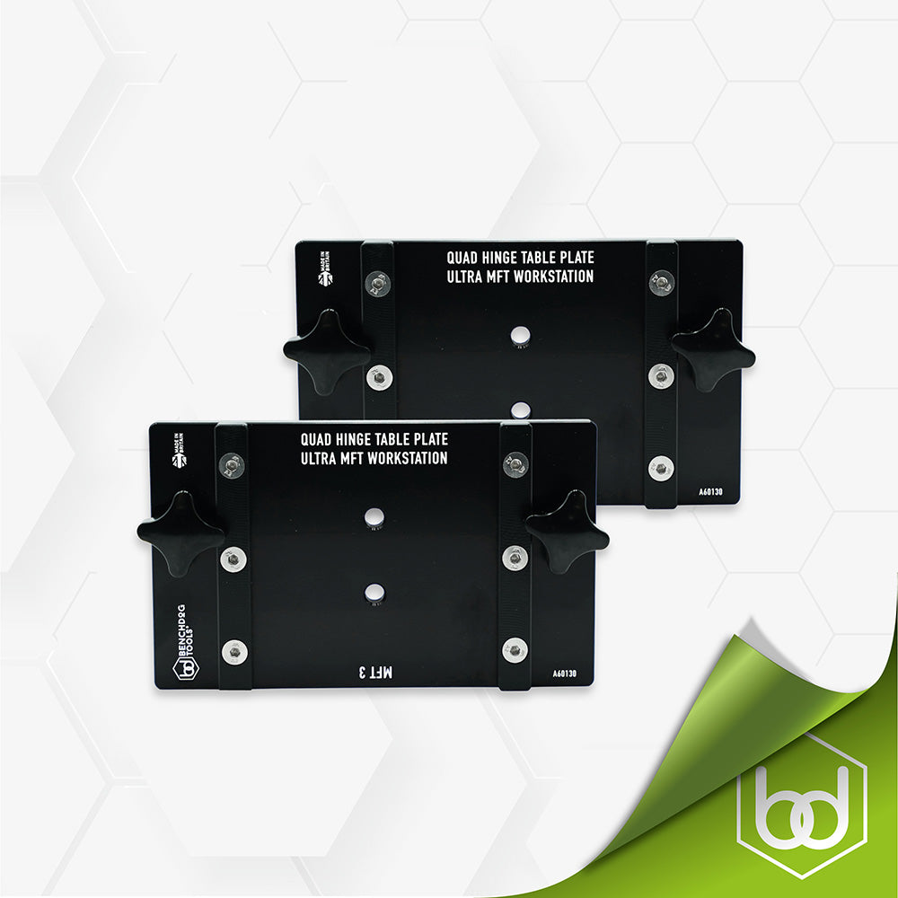 Quad Hinge Table Plates – Benchdog Tools