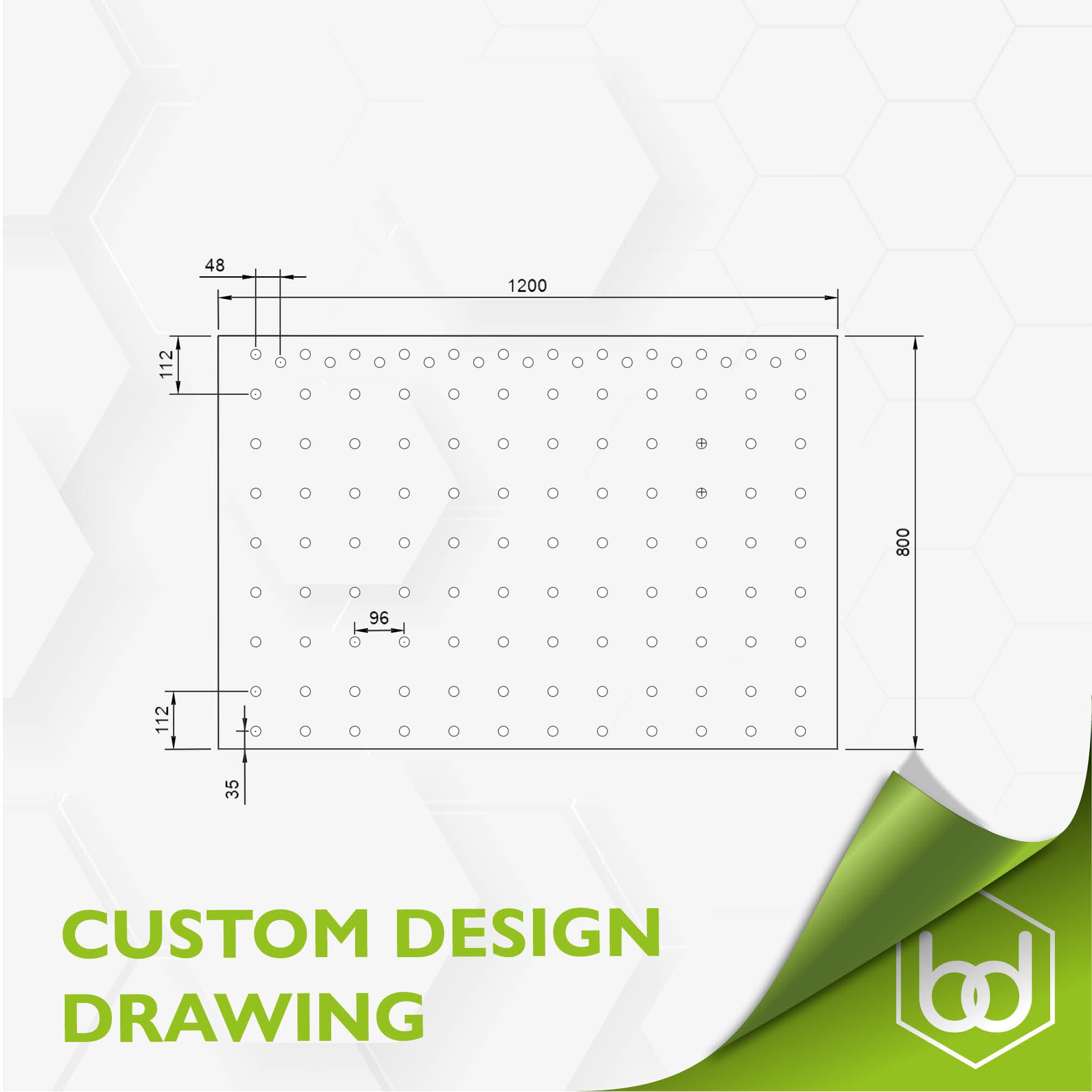 MFT Top Custom Design drawing – Benchdog Tools