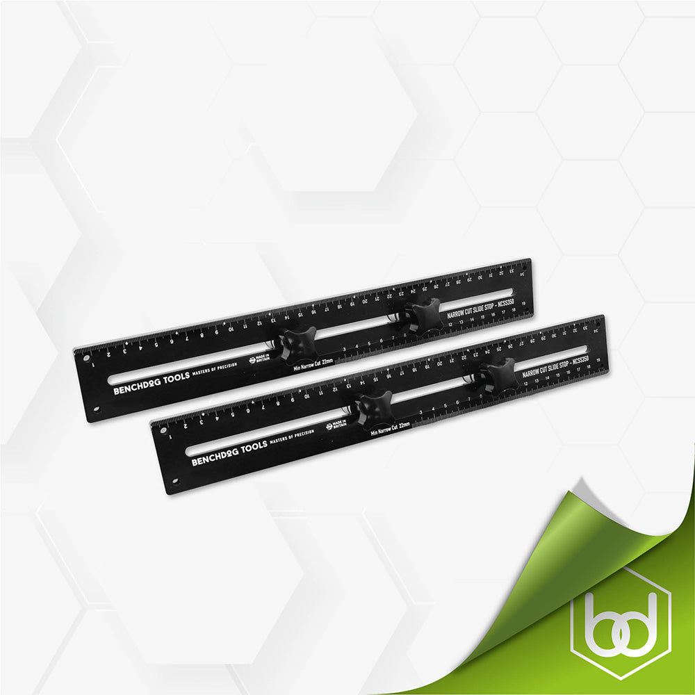 Narrow Cut Slide Stop Pair – Benchdog Tools