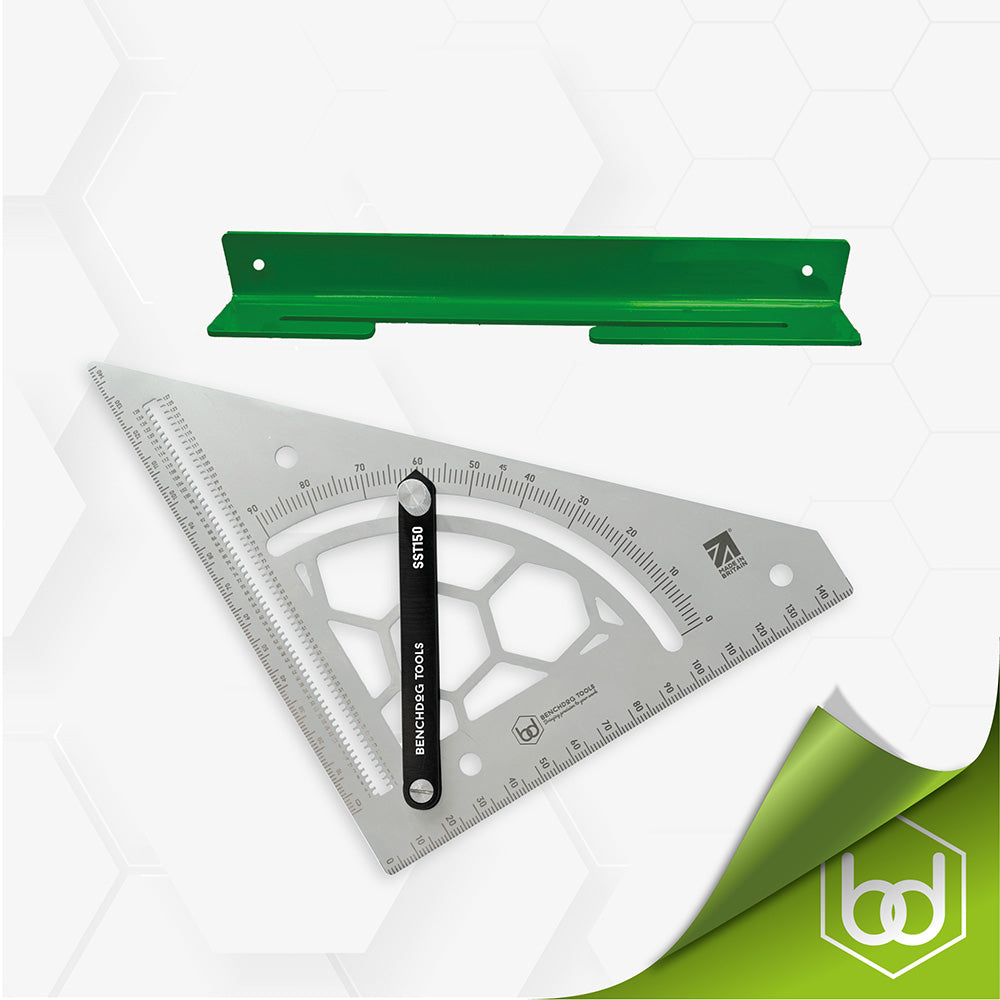 Stainless Steel Bevel Square 150 – Benchdog Tools