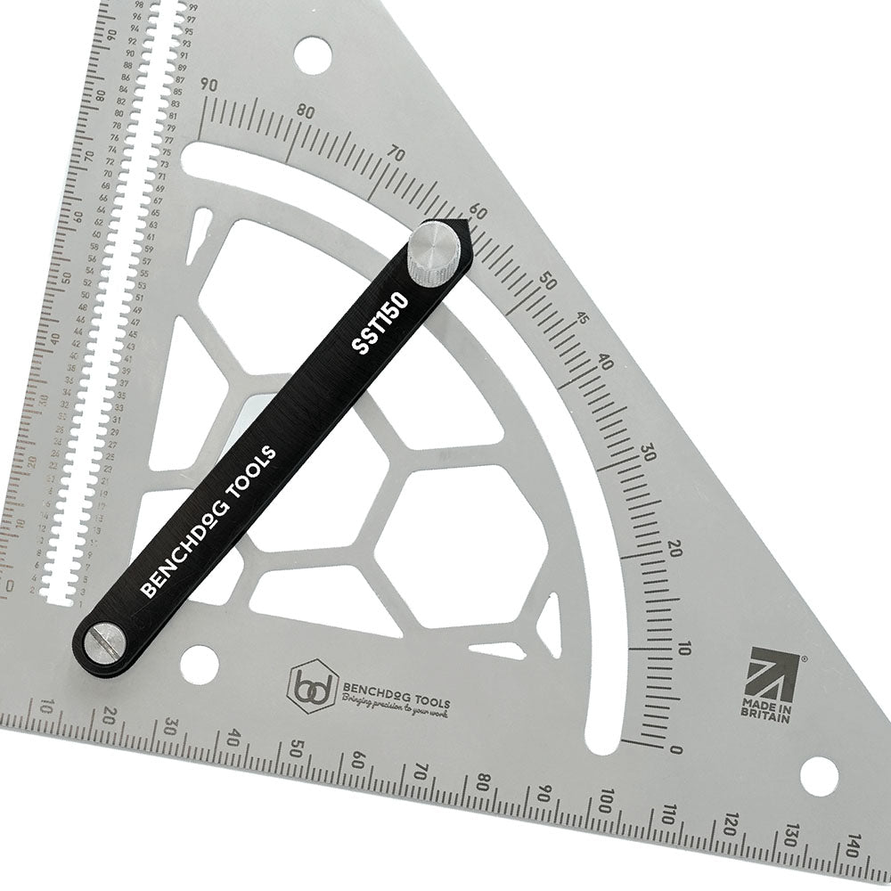Stainless Steel Bevel Square 150 – Benchdog Tools