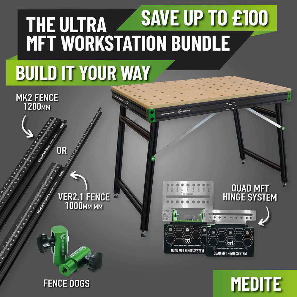 Ultra MFT Workstation - Medite Bundle – Benchdog Tools